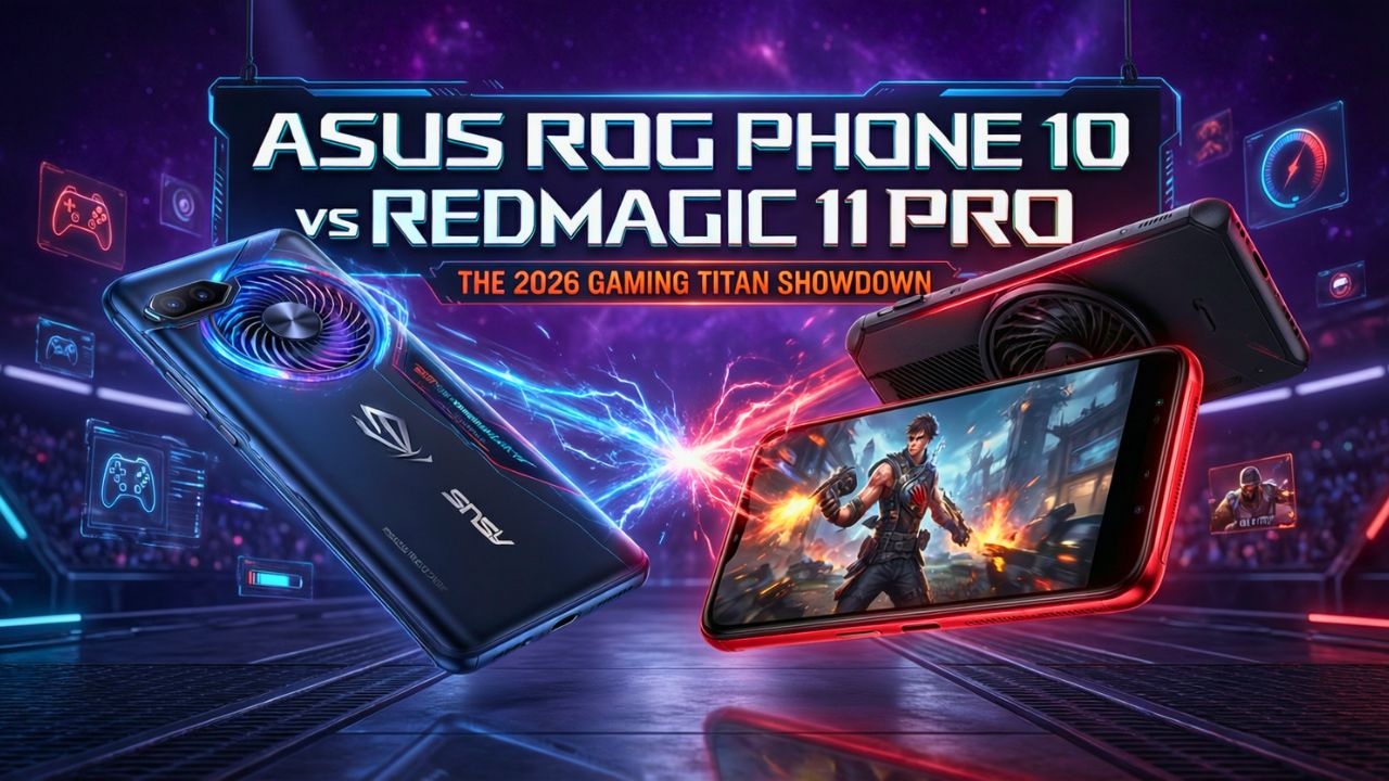 Asus ROG Phone 10 vs RedMagic 11 Pro: The 2026 Gaming Titan Showdown