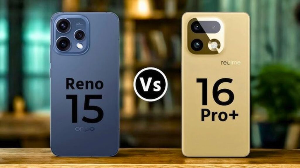OPPO Reno15 vs Realme 16 Pro Plus: Display, Camera, Battery Compared